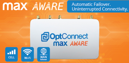 OptConnect max aware Router | WAN Failover + IoT Connectivity